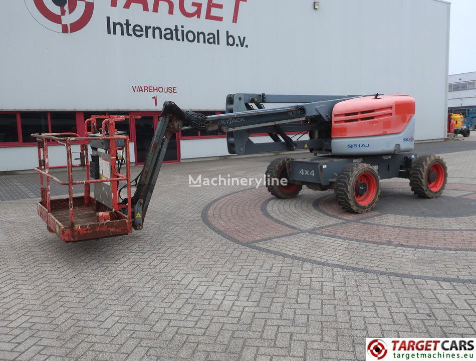 Skyjack SJ51AJ BOOM 4x4 DIESEL ARTICULATED WORK LIFT W/ JIB 1755CM 2011 hidraulična zglobna platforma