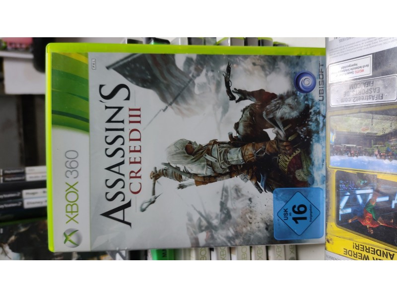 Assassins Creed 3 xbox 360