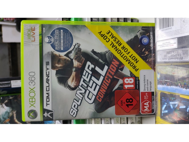 Splinter cell Conviction xbox 360