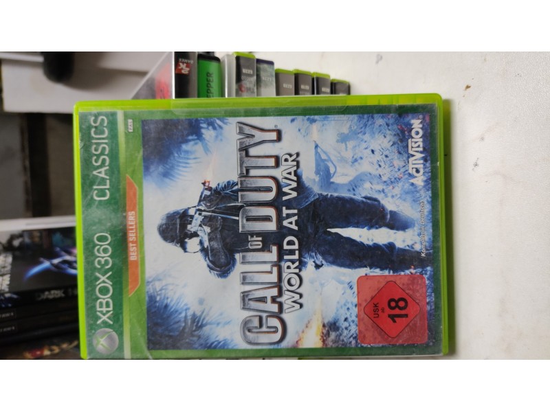 Call of duty World at war xbox 360