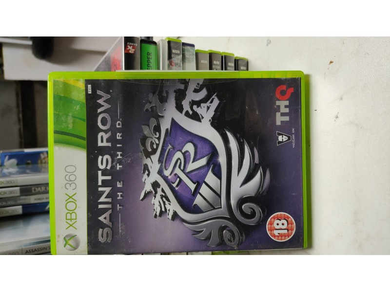 Saints row the third xbox 360