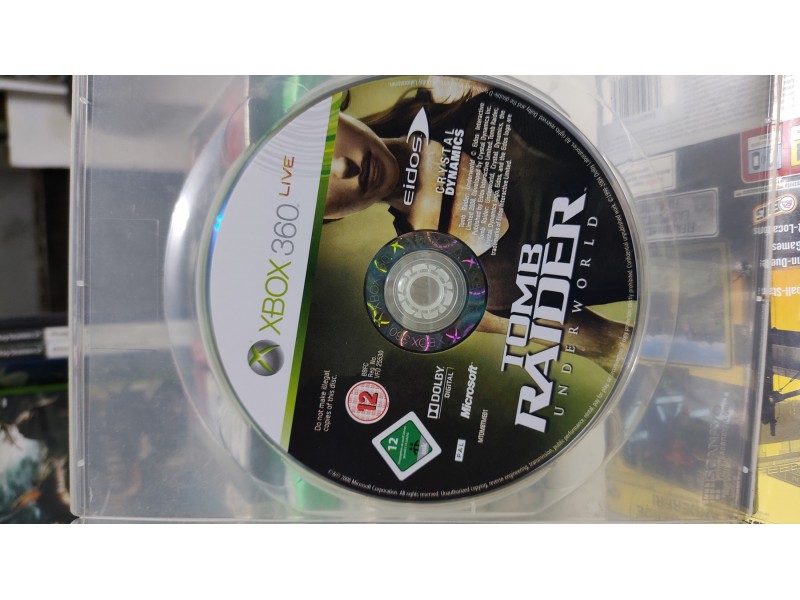 Tomb Raider Underworld xbox 360