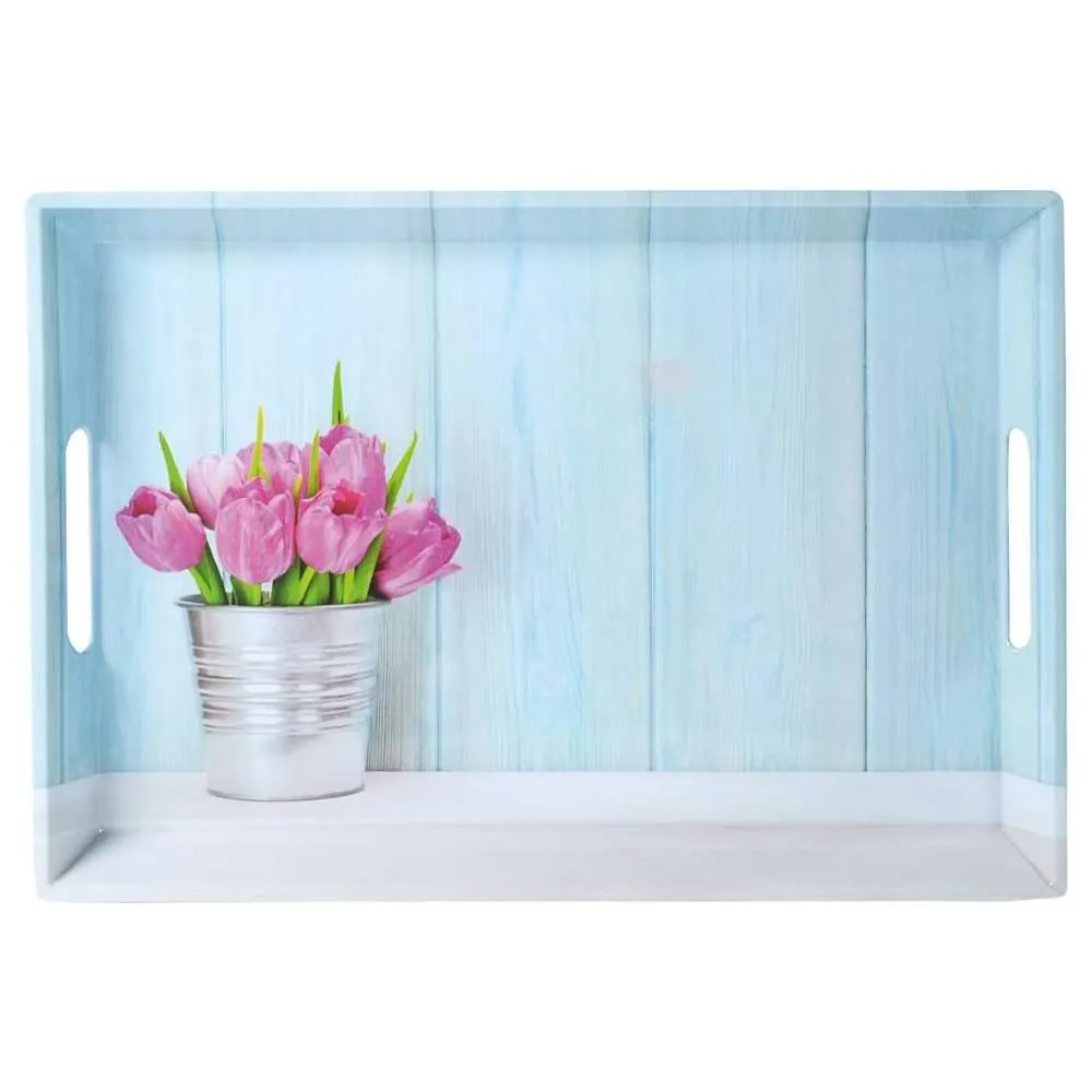 KESPER KSP77392 POSLUŽAVNIK 50 x 35 x 4.5 CM TULIPANI