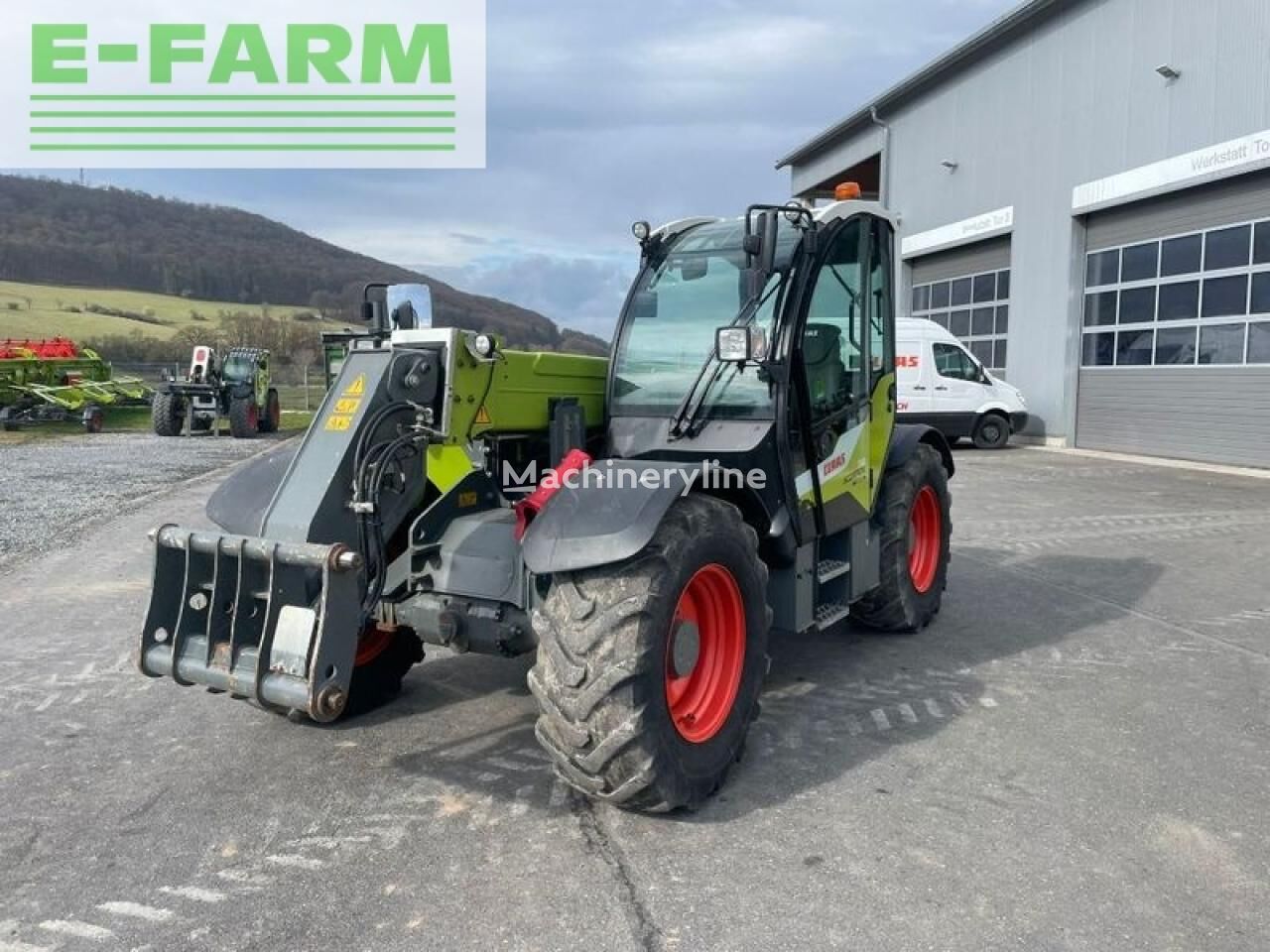 Claas scorpion 741 teleskopski prednji utovarivač