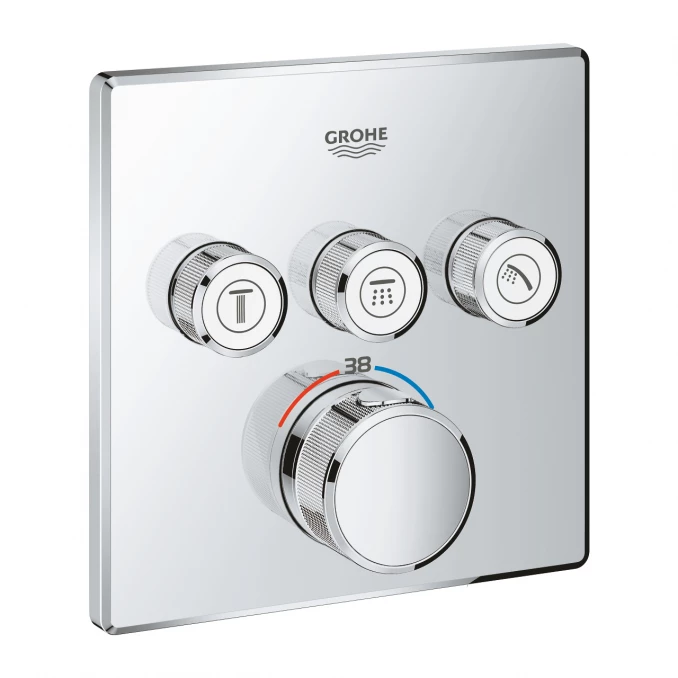 Termostat maska GROHE GROTHERM SMARTCONTROL 3F četvrtasta