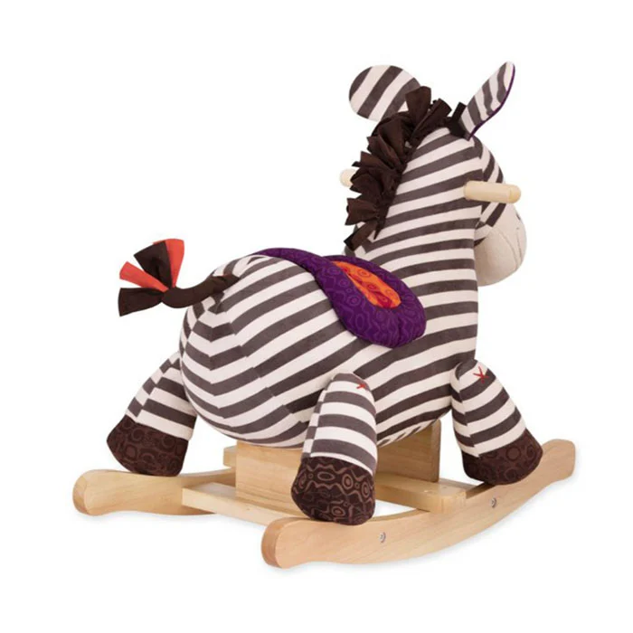 B toys plišana klackalica Zebra