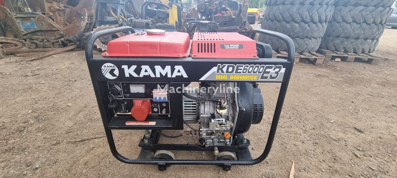 Kama KDE6000 E3 diesel generator