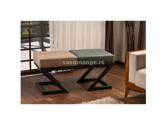 Atelier del Sofa Tabure Brda Beige Green