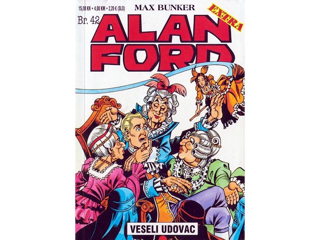 Alan Ford Extra - Veseli udovac Br.42