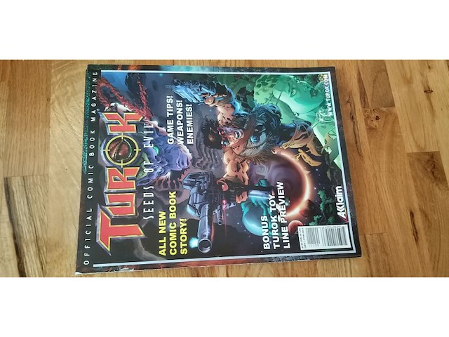 Turok: Seeds of Evil Comic book magazine