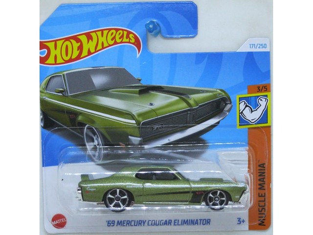 hot wheels mercury cougar `69 eliminator