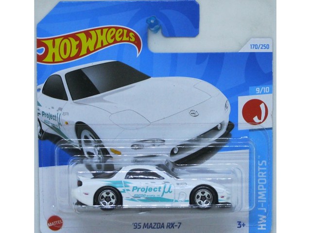 hot wheels mazda RX-7 `95