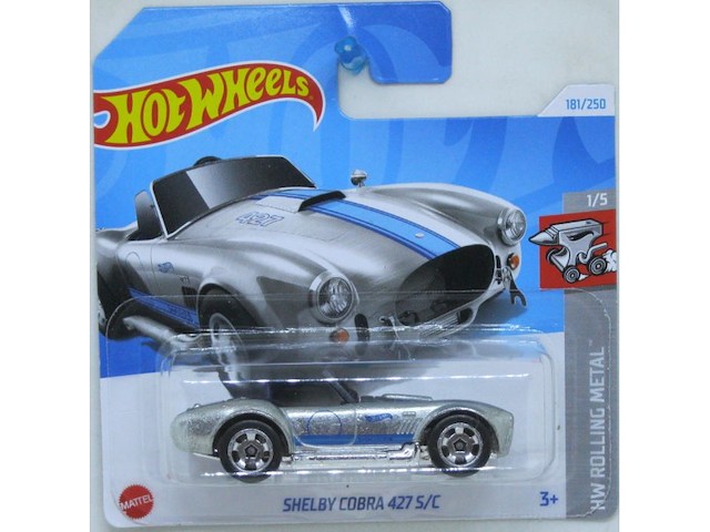 hot wheels shelby cobra 427 S/C