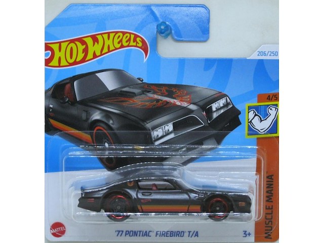 hot wheels pontiac firebird `77 T/A