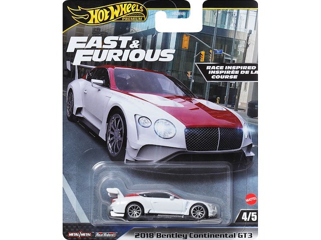 hot wheels bentley continental GT3