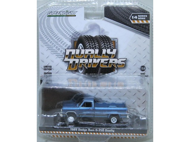 1:64 greenlight dodge ram `89 D-350