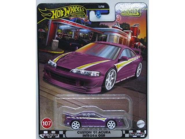 hot wheels honda integra GSR