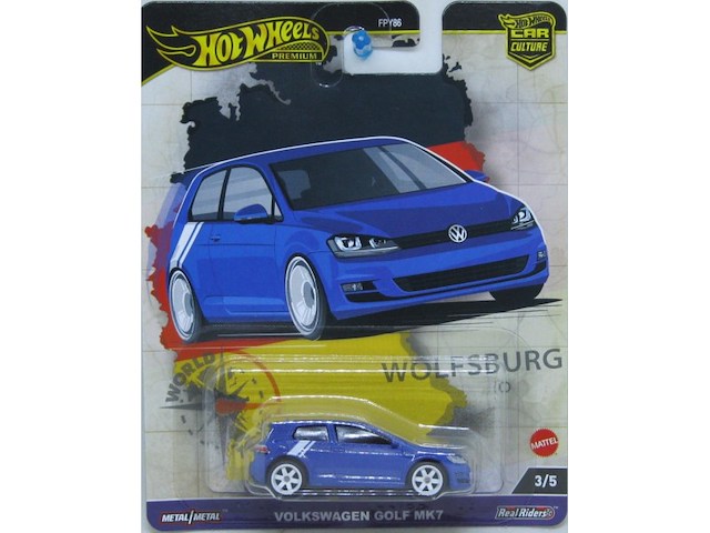 hot wheels VW golf 7