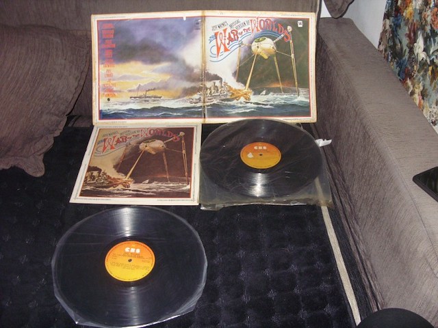 Jeff Wayne`s The War Of The Worlds Soundtrack 2LP Suzy