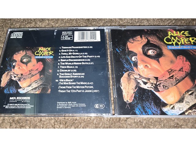 Alice Cooper - Constrictor , ORIGINAL