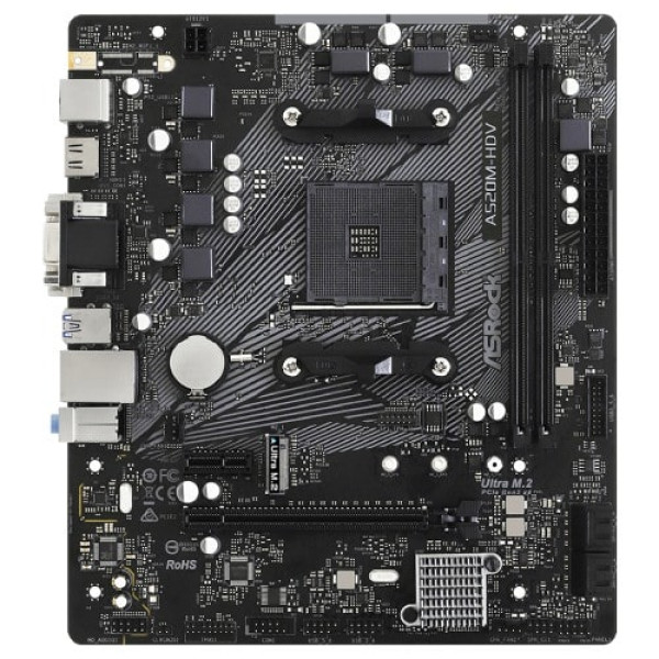 MB AM4 ASRock A520M-HDV 90-MXBE50-A0UAYZÂ Â Â