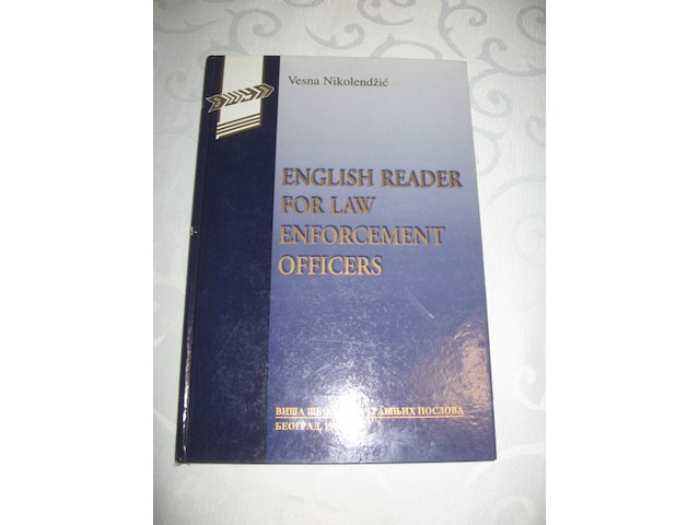 English reader for law enforcement officers