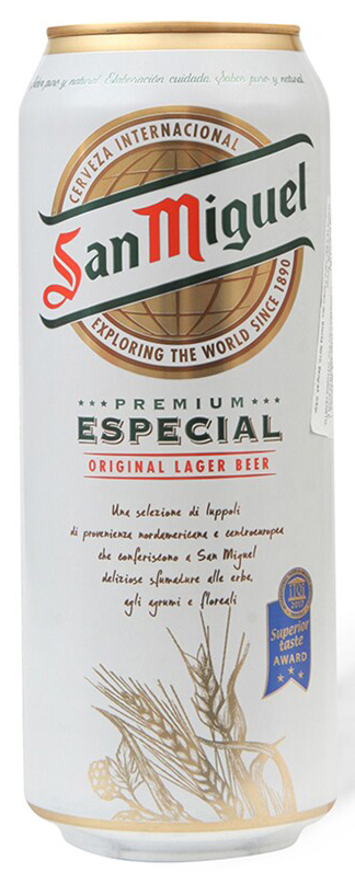 SAN MIGUEL ESPECIAL PIVO 0,5L 5,4%ALC LIMENKA