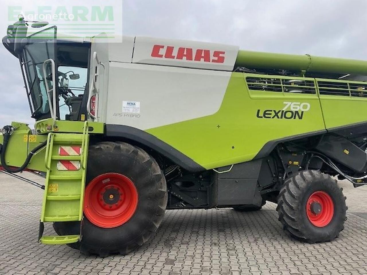 Claas lexion 760 kombajn za žito