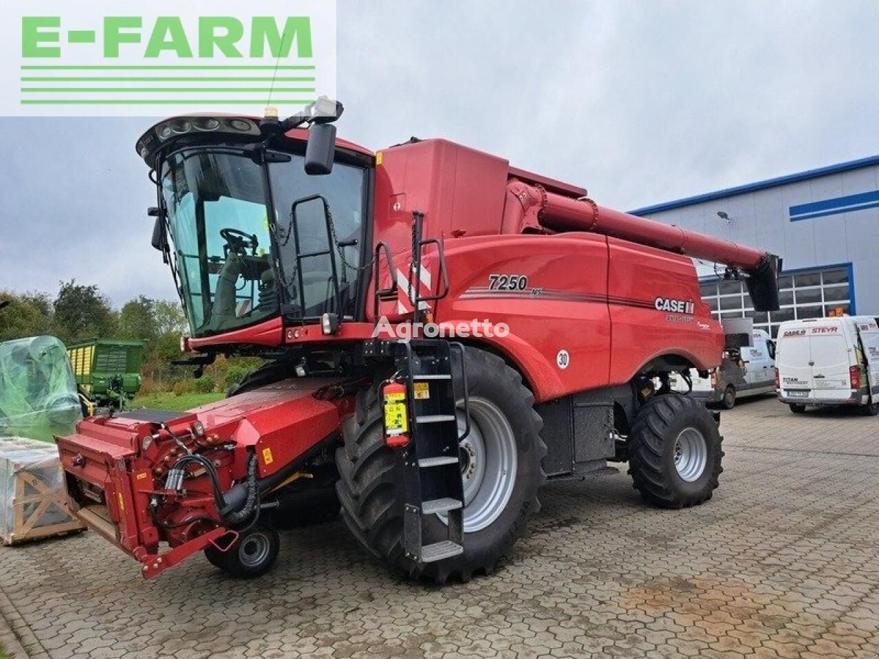 Axial flow 7250 kombajn za žito