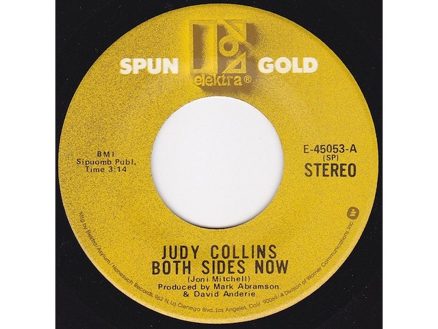 Judy Collins – Both Sides Now / Amazing Grace 7` SINGL