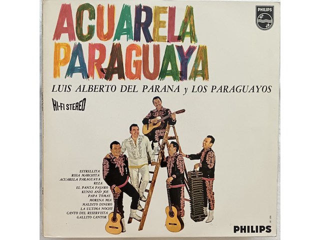 Luis Alberto Del Parana Y Los Paraguayos-Acuarela Parag