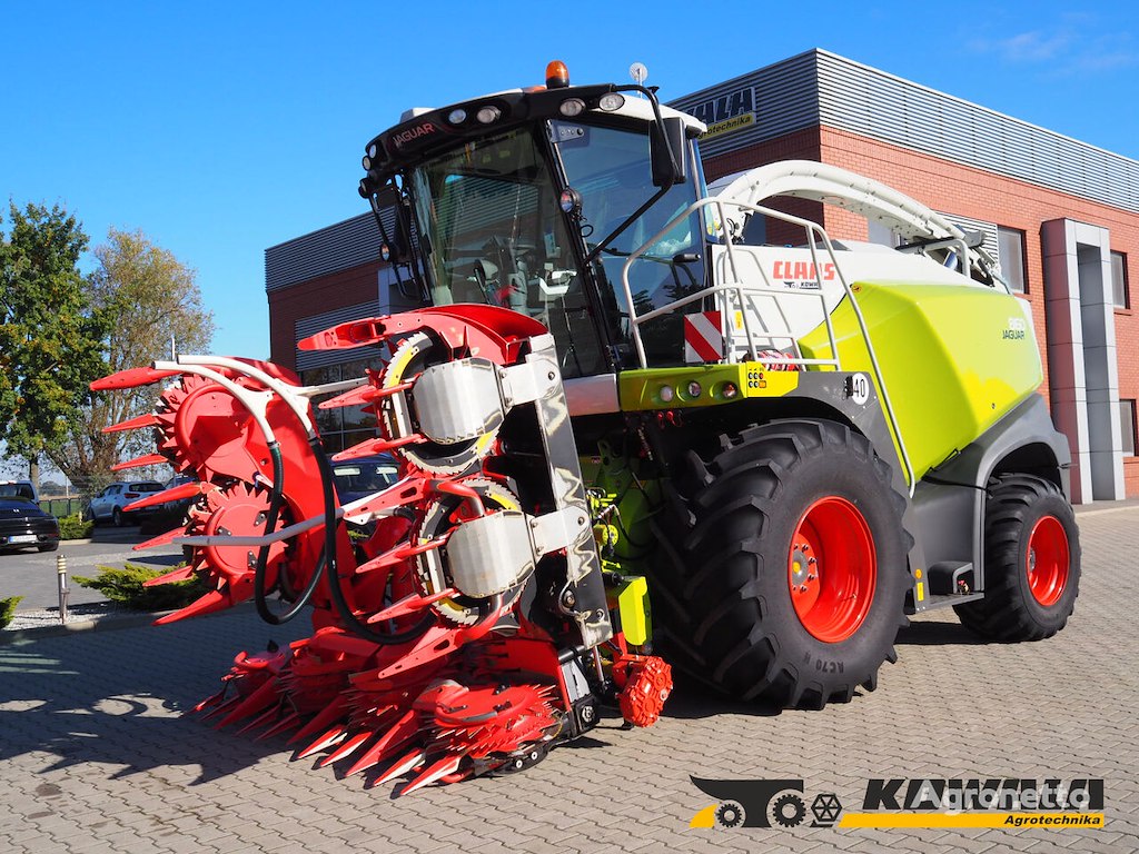 Claas Jaguar 860 4WD + Kemper 360 Plus krmni kombajn