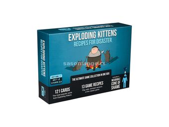 Društvena Igra Exploding Kittens - Recipes For Disaster