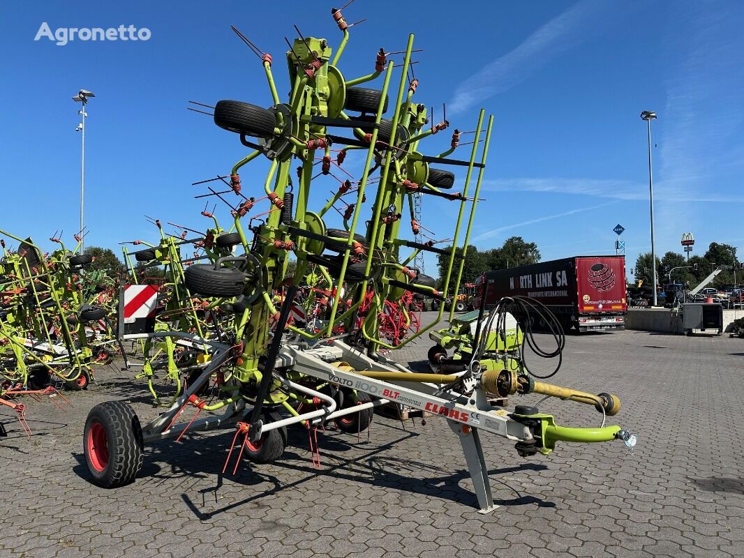 Claas Volto 1100 T prevrtač sena