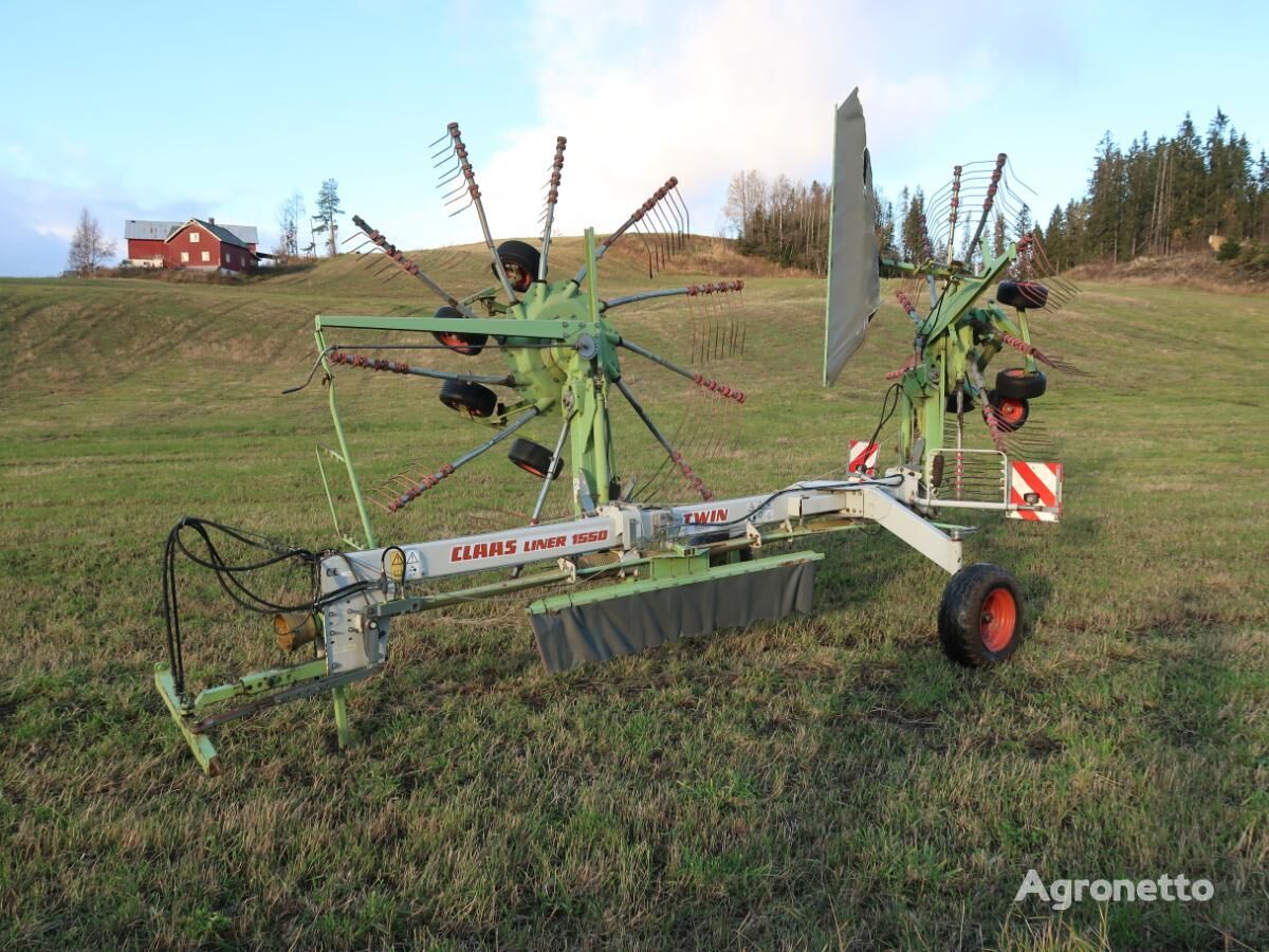 Prodaje se Claas Liner 1550 gressrive med sving på hjul sakupljač sena na aukciji