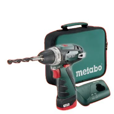 Akumulatorska bušilica - odvrtač Metabo PowerMaxx BS 12V 1x2.0Ah i punjač (6000795006)