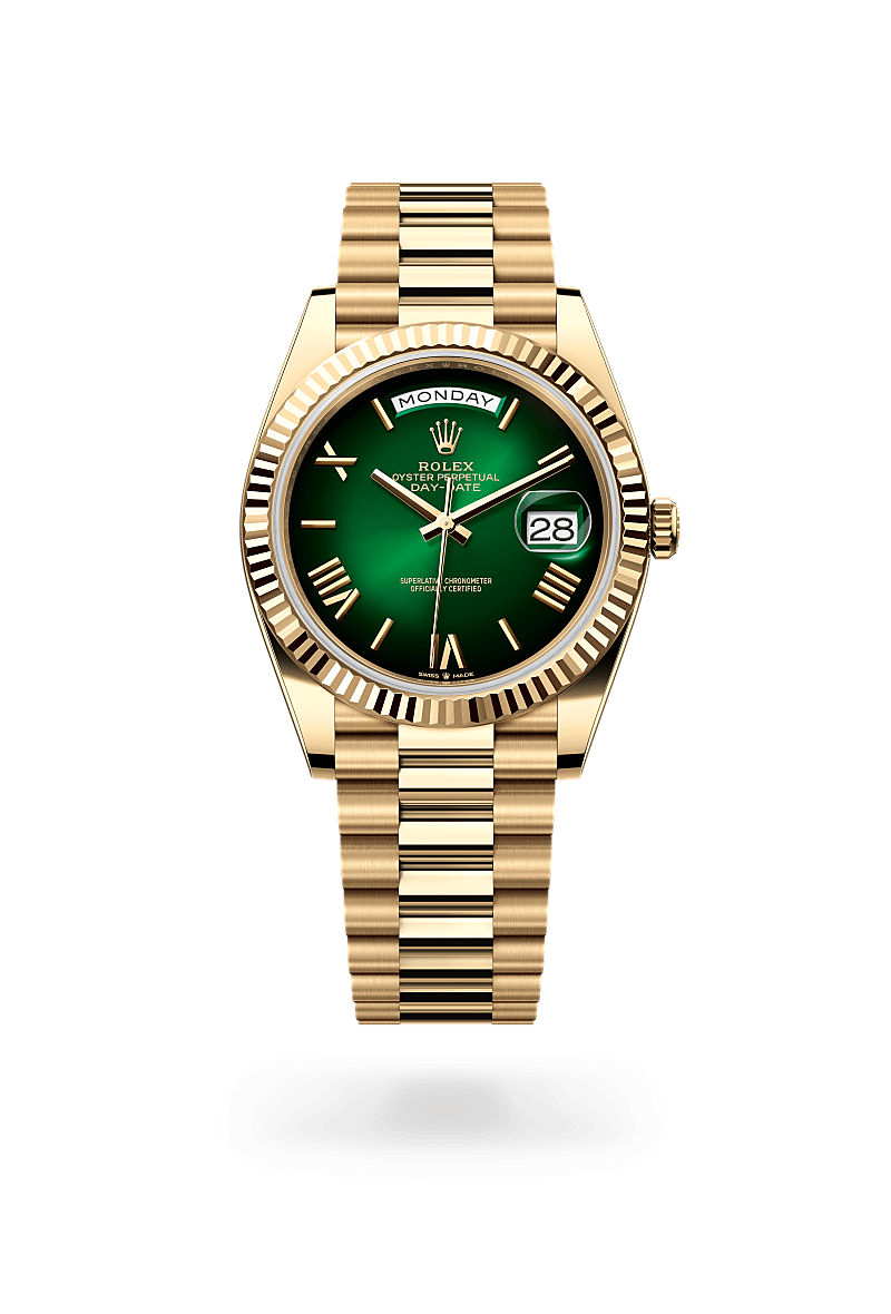 Rolex
Day-Date 40
Oyster, 40 mm, yellow gold
m228238-0069