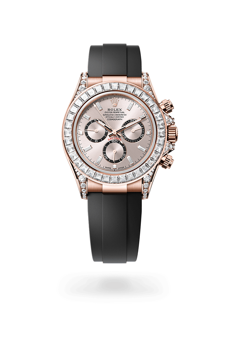 Rolex
Cosmograph Daytona
Oyster, 40 mm, Everose gold and diamonds
m126535TBR-0002