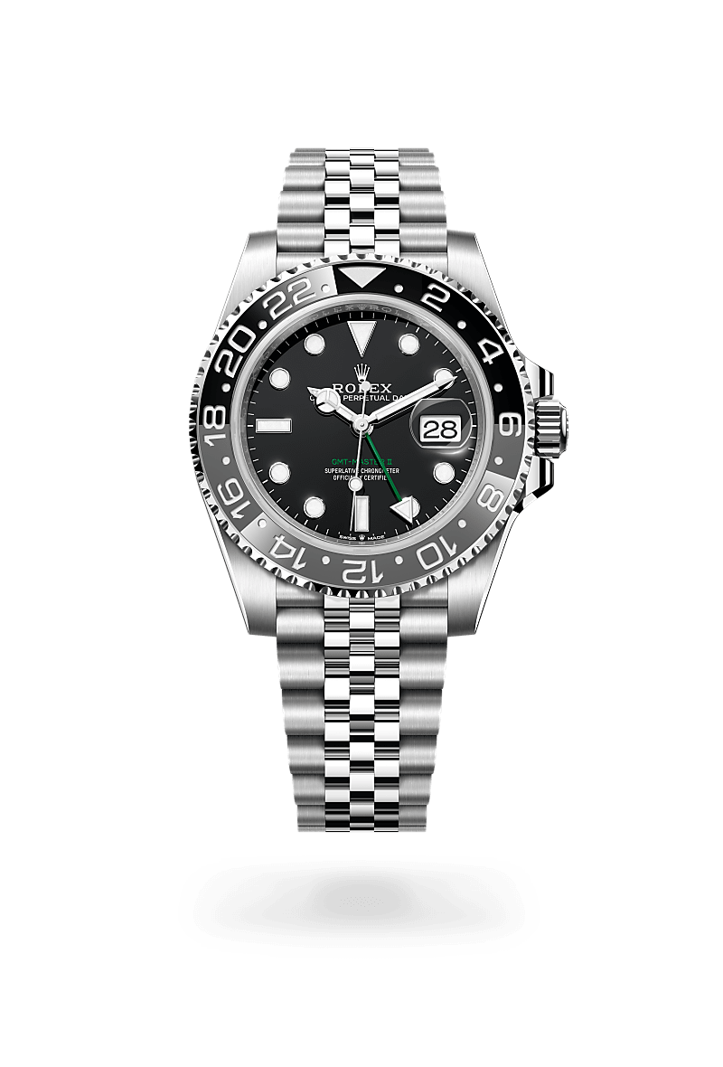 Rolex
GMT-Master II
Oyster, 40 mm, Oystersteel
m126710GRNR-0003