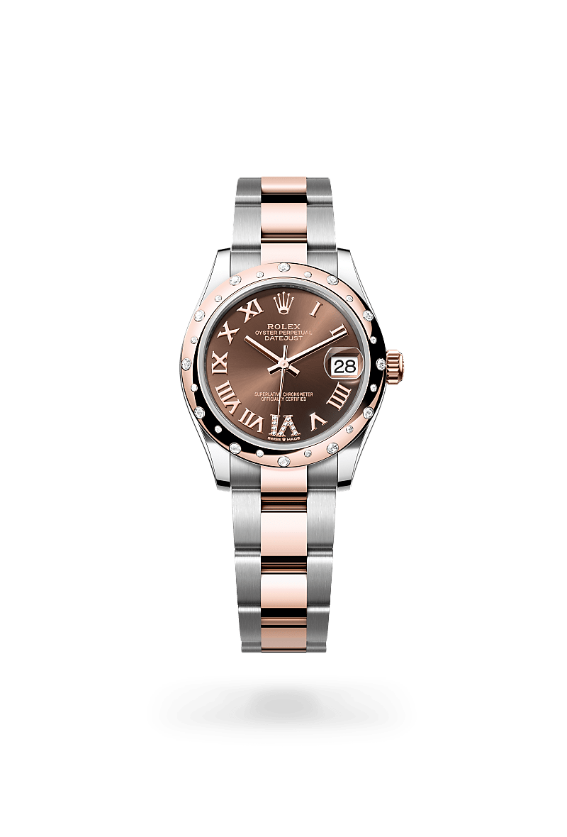 Rolex
Datejust 31
Oyster, 31 mm, Oystersteel, Everose gold and diamonds
m278341RBR-0003