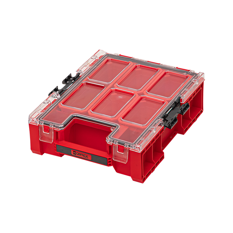 Organizer alata System One Organizer M Plus Red Ultra Hd Qbrick