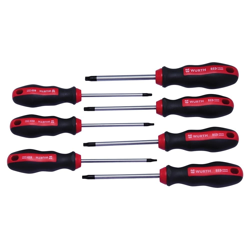 Set Red Stripe odvijača TORX, TX 10-40 7kom