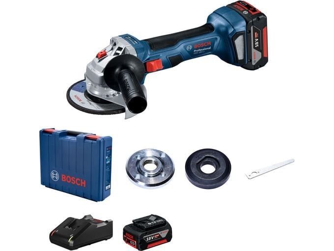 Bosch GWS 180-li 2X4.0Ah