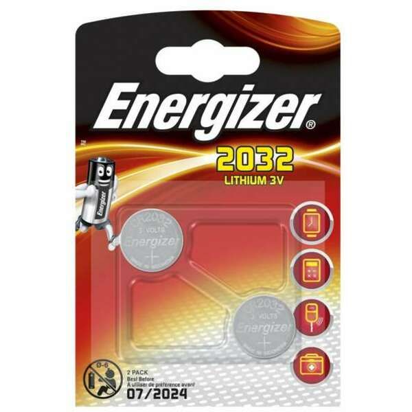 Energizer baterija Litijum CR 2032 (2 kom)