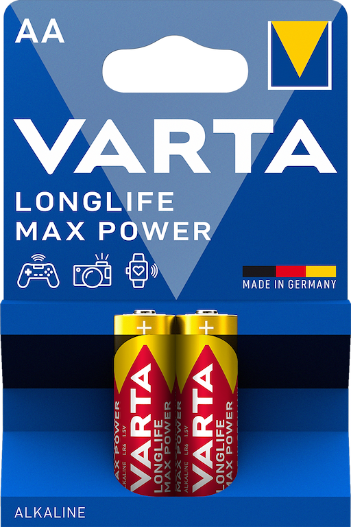 Longlife Max Power alkalna baterija LR6 2/1