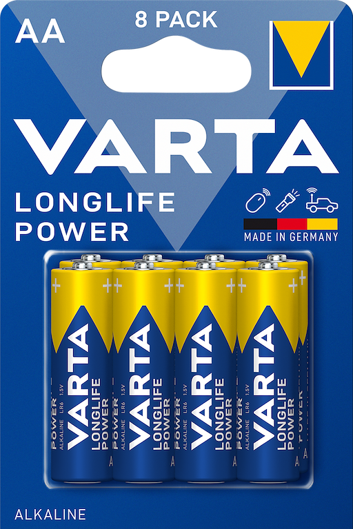 Longlife Power alkalna baterija LR6 8/1