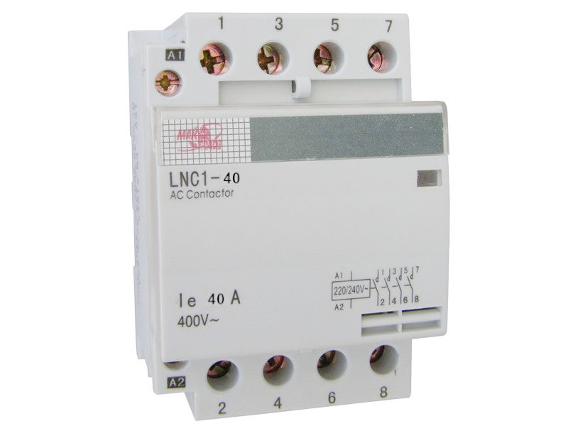 Kontaktor modularna 40a lnc-1 4p