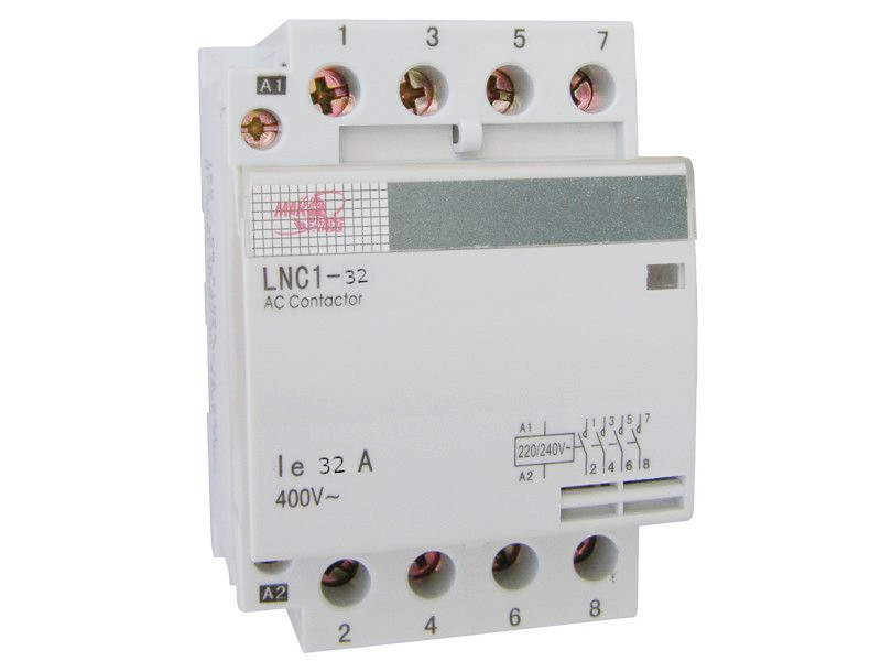 Kontaktor modularna 32a lnc-1 4p