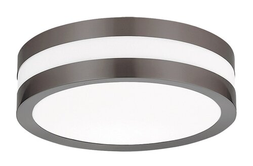 Stuttgart spoljna plafonska lampa E27 2x11W metal plastika siva D28,5cm IP44