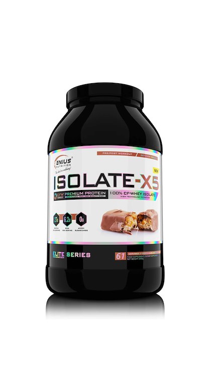 ISOLATE-X5 2KG/61 DOZA COKOLADA-LESNIK